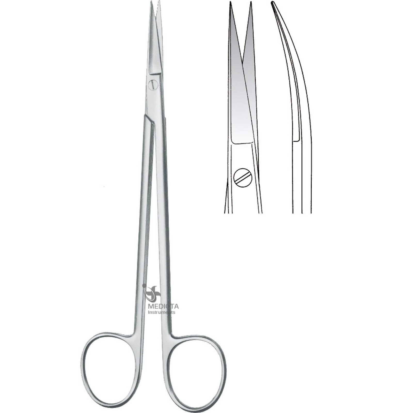 Kelly Dissecting Scissor